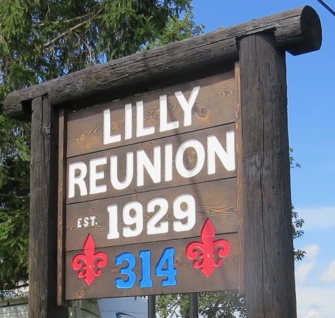 Map to Lilly Family Reunion